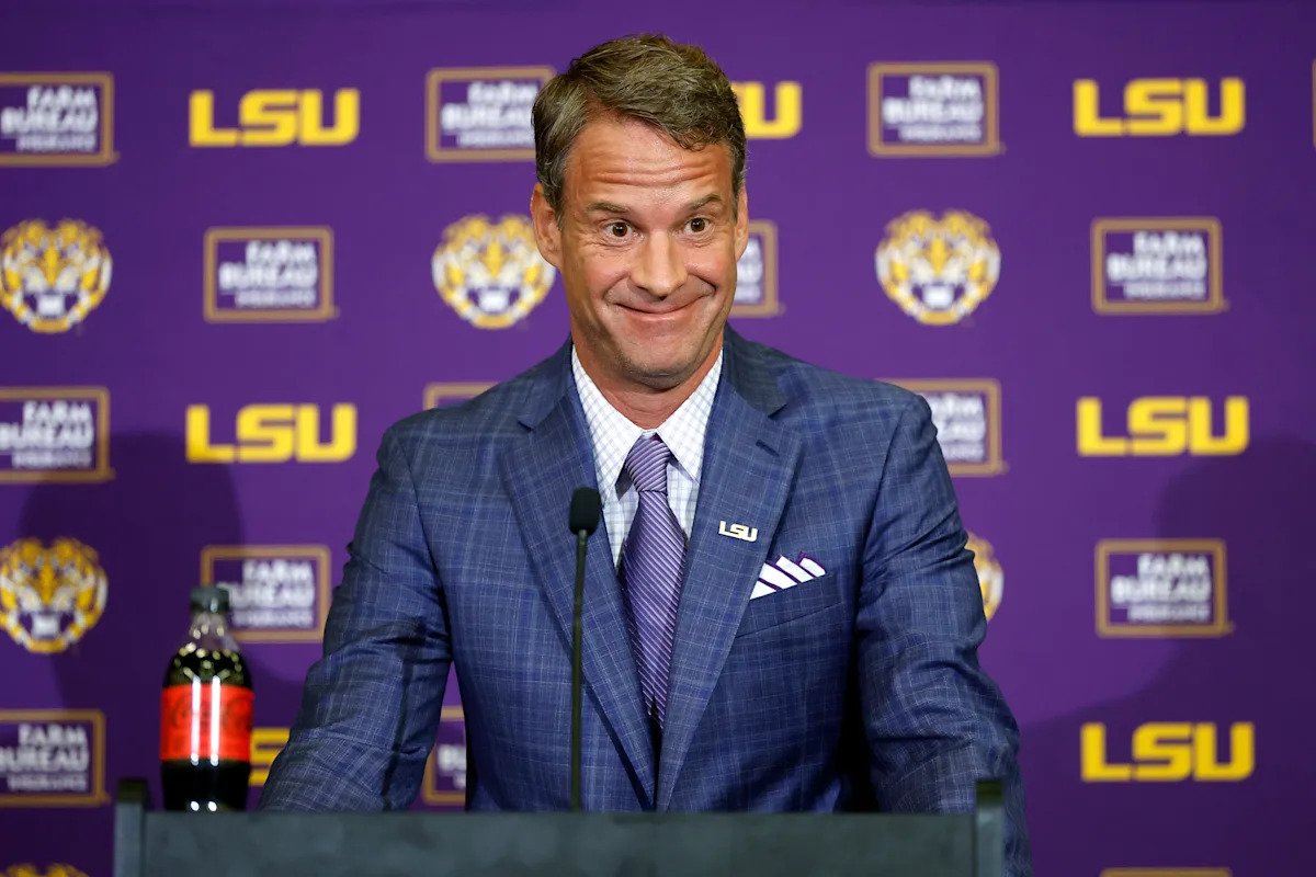 Lane Kiffin recibió un bono de $250,000 de LSU gracias a la victoria de ...