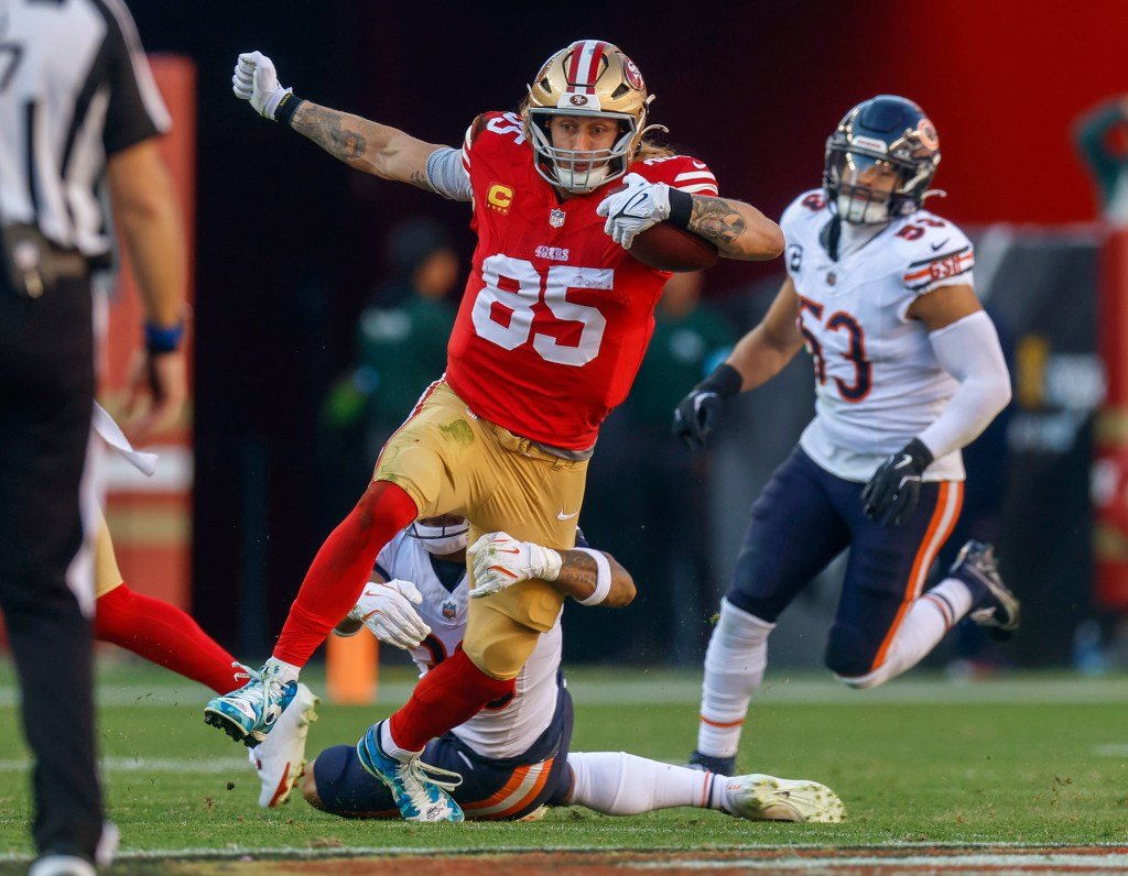 ¿George Kittle será titular contra los Bears? ¿Puede Saleh traer ...