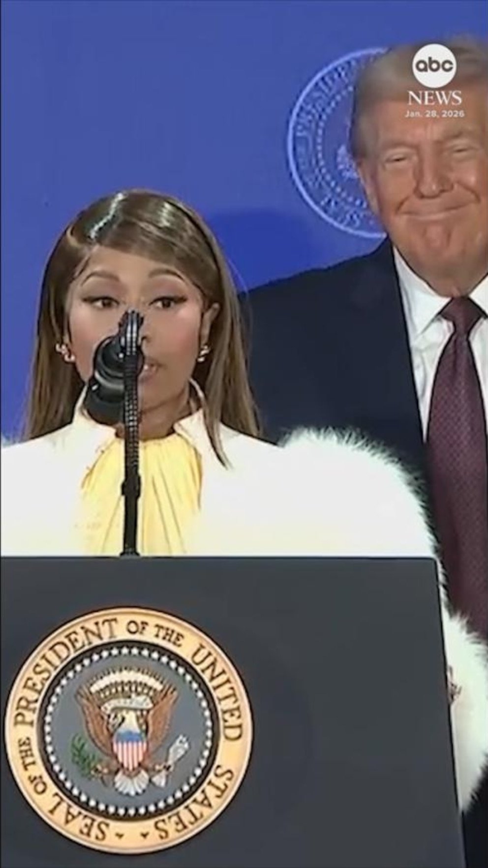 MIRAR: Nicki Minaj dice que ella es la opción número uno del presidente ...